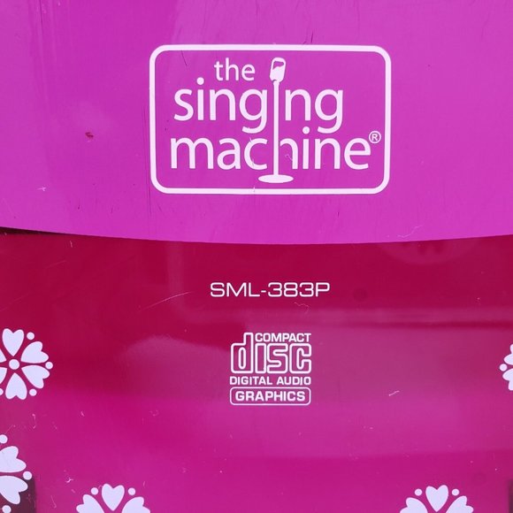 The Singing Machine | Portable Audio & Video | Singing Machine Sml383p ...